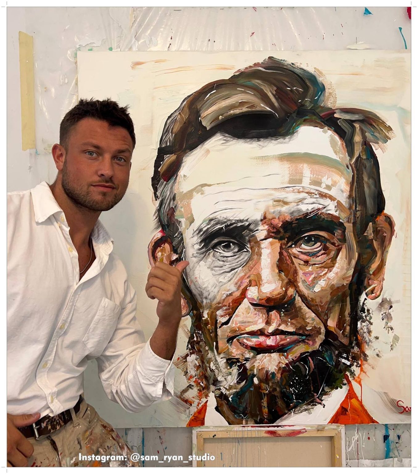 Sam Ryan: The Self-Taught Artist Disrupting the Art World